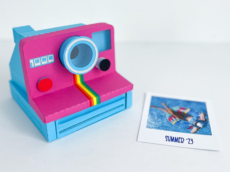 3D Instant Camera with Photos – Cardstock Warehouse