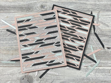 Die Cut Inlay Mosaic Card – Cardstock Warehouse