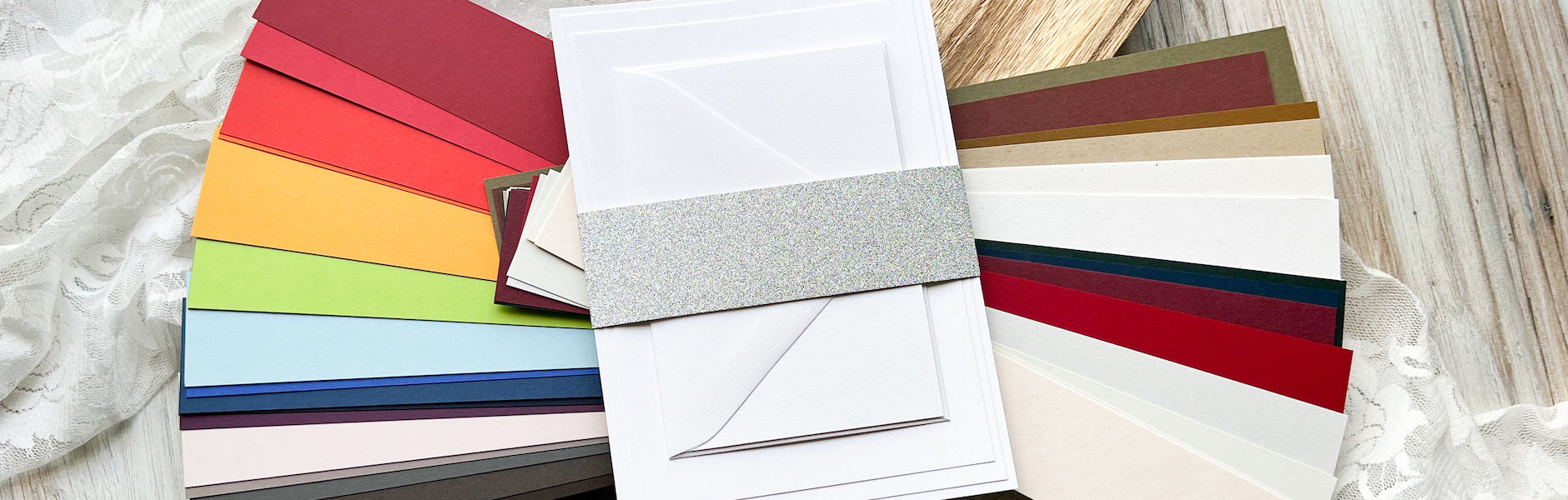 Materica Cardstock Belly Bands | DIY Wedding – Cardstock Warehouse