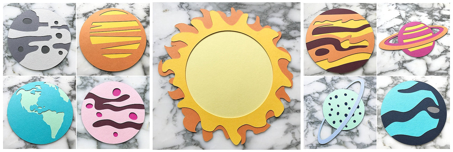 Paper Planet Solar System – Cardstock Warehouse