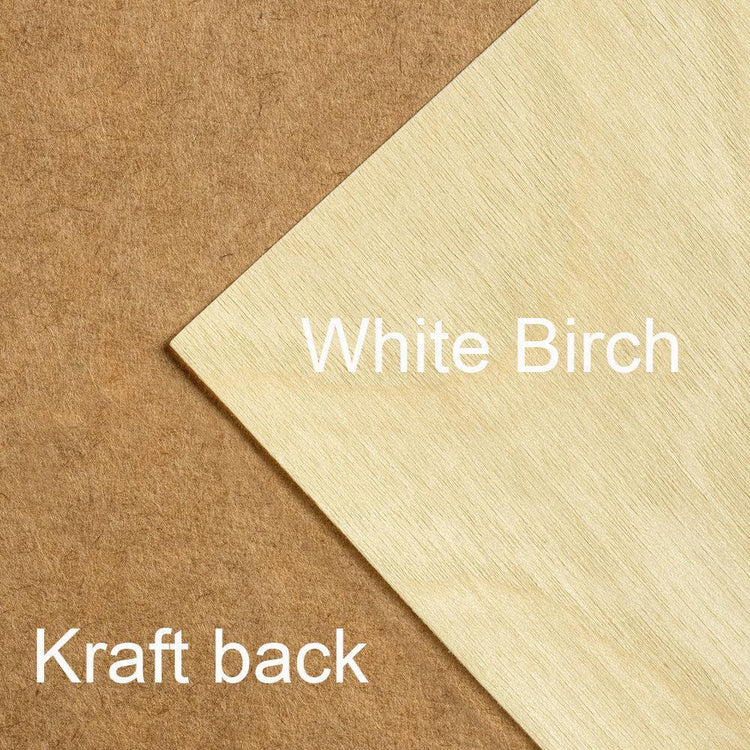 Wood Veneer Cardstock Paper | Single Sheet Samples | Timberluxe Sheets ...