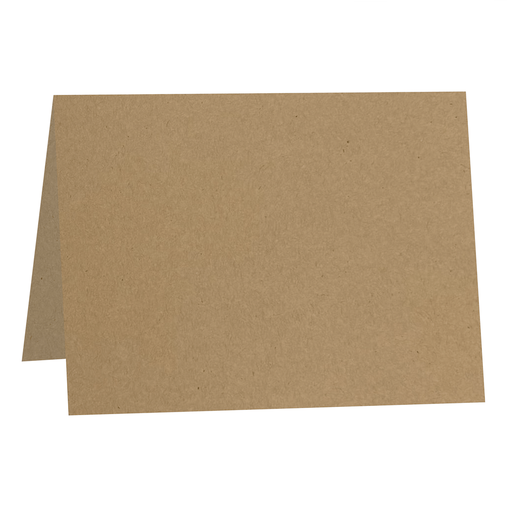 Brown Box Folded Cards | Kraft Cardstock – Cardstock Warehouse