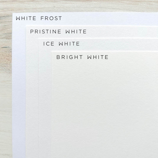 Bright White Colorplan Cardstock Paper | Premium Quality Solid-Core ...