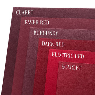 Scarlet Red Colorplan Cardstock Paper | Premium Quality Solid Core ...