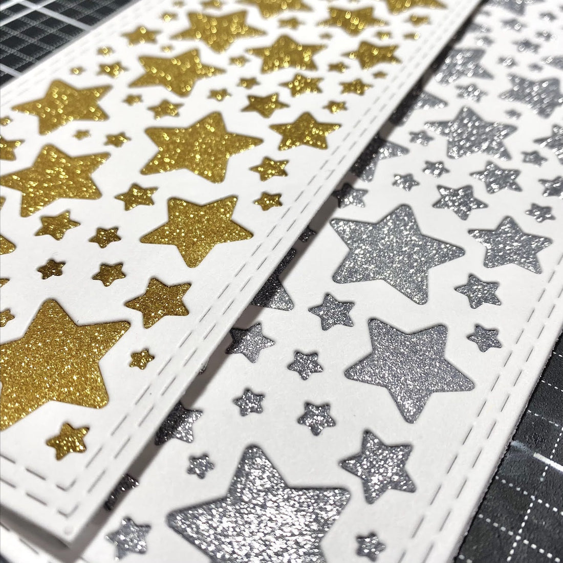 Silver Diamond Print Inkjet Glitter Cardstock – Cardstock Warehouse