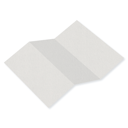 Colorplan Pale Grey Tri Fold Card – Cardstock Warehouse